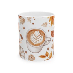 Pumpkin Mug, Fall Coffee Mugs, Coffee Mugs for Fall Season, Fun Autumn ...