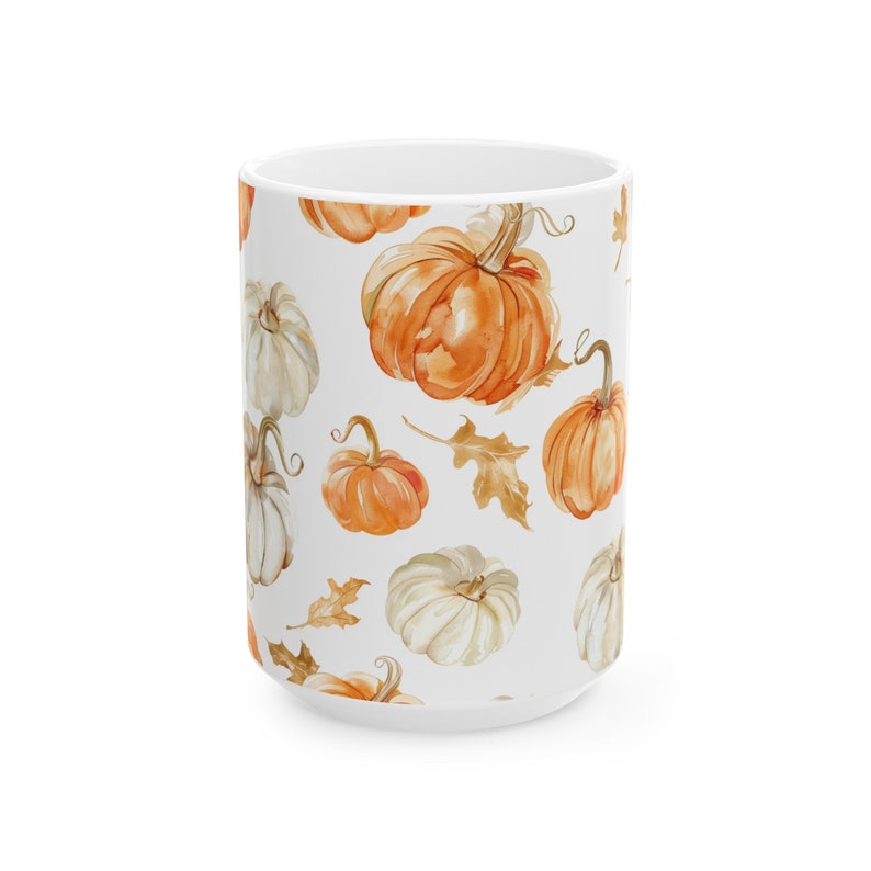 Pumpkin Mug, Fall Coffee Mugs, Coffee Mugs for Fall Season, Fun Autumn ...