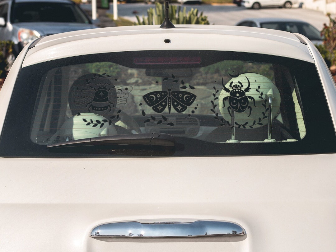 Magic Bee Beetle Moth Decal Celestial Decals Nature Car Window Decals ...