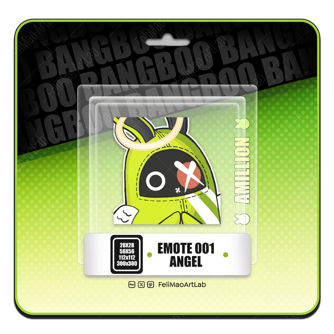 Amillion Bangboo Angel Emote Twitch / Discord / Stream / Vtube / ZZZ ...
