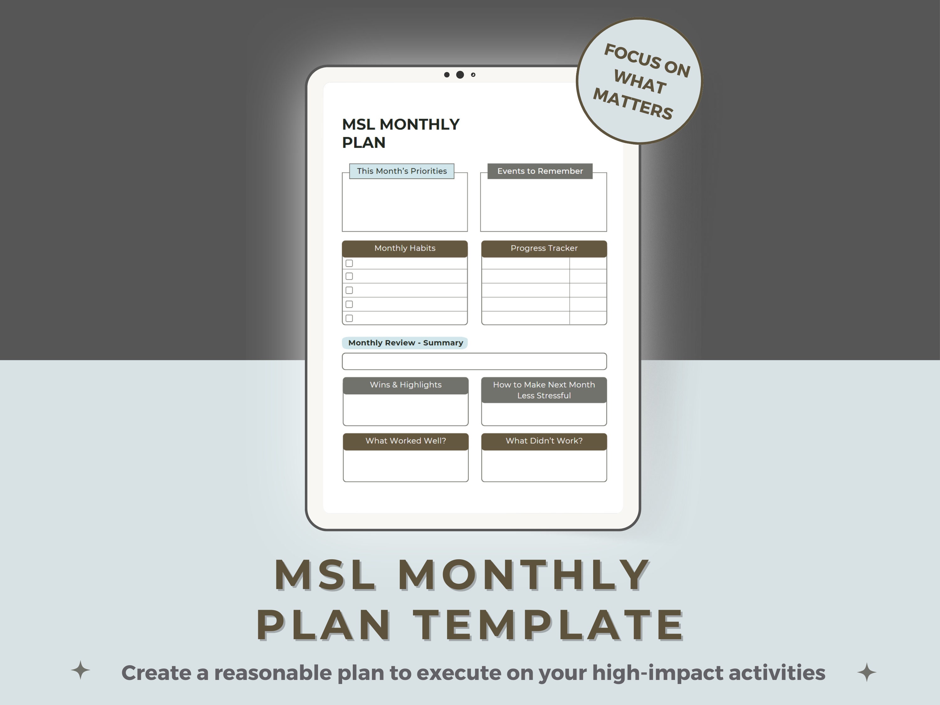 Medical Science Liaison Impact Bundle, MSL Medical Affairs Templates ...