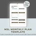 Medical Science Liaison Monthly Plan Template, Editable PDF, MSL ...