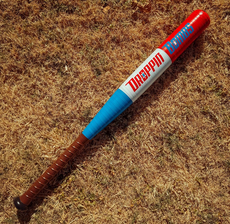 Popsicle Plastic Baseball Bat: Novelty Baseball Gift - Etsy