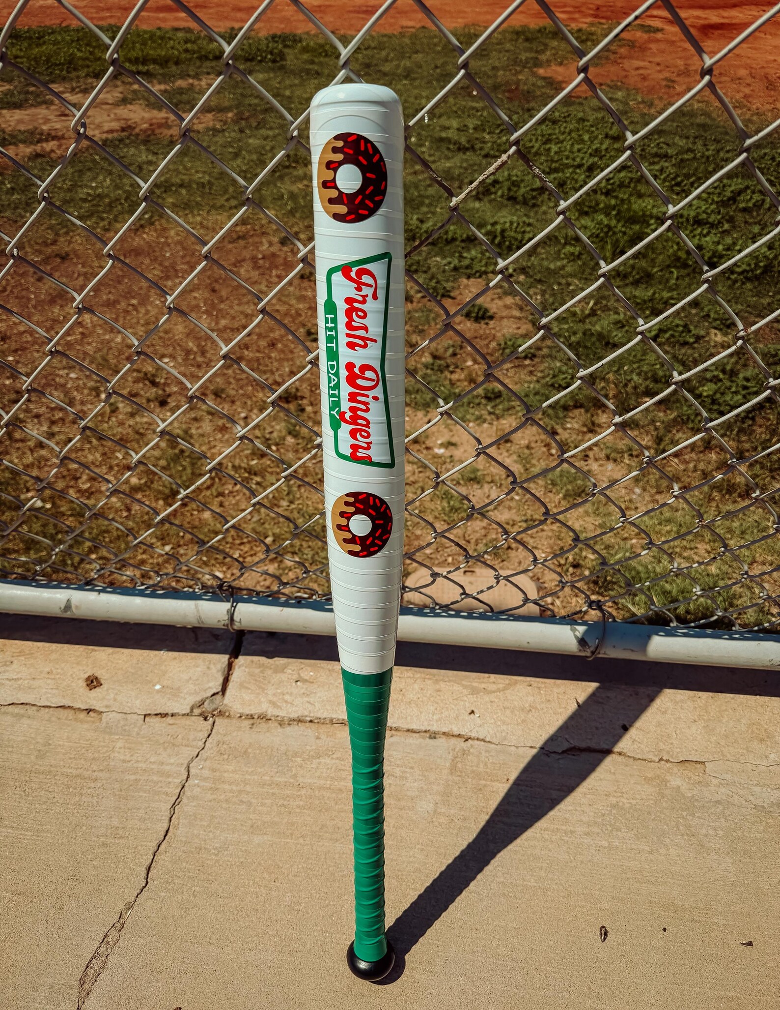 Dingers and Donuts Plastic Baseball Bat - Baseball Gift - Novelty ...