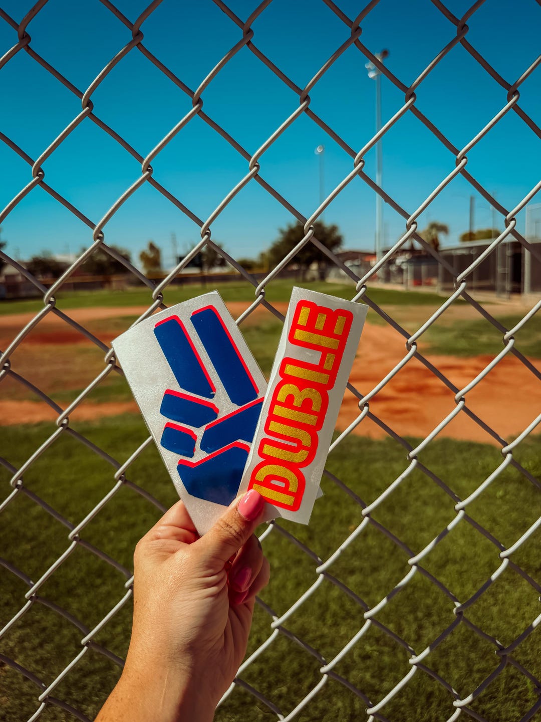 DIY Duble Baseball Bat Decals - Custom Plastic Bat Stickers - Etsy