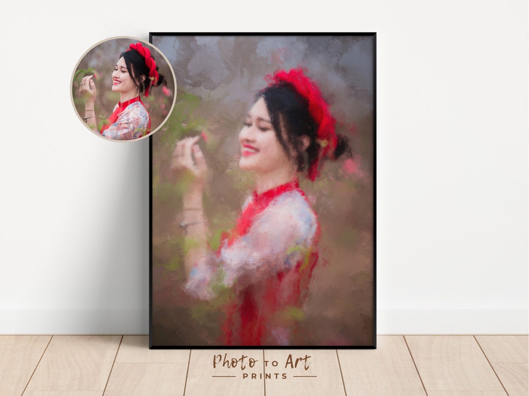 Custom Oil Portrait Painting From Photo: Personalized Art Gift - Etsy