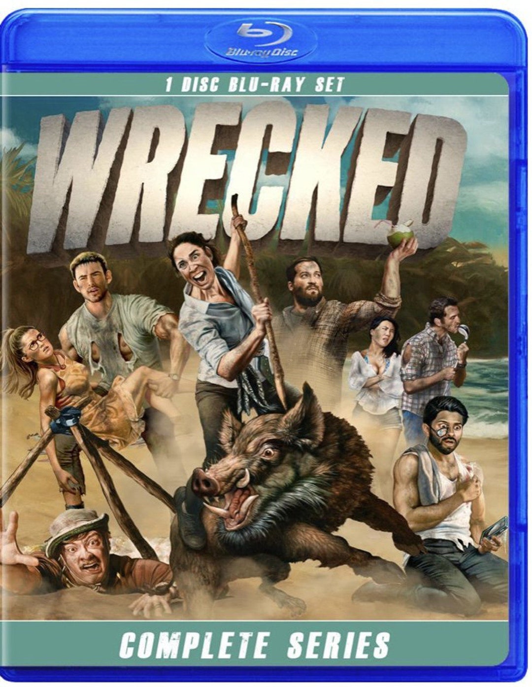 Wrecked TV Series Blu Ray - Etsy