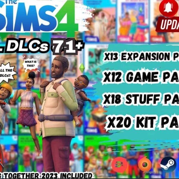 All Sims 4 Expansion Packs - Etsy