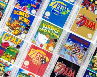 Gameboy Labels Yellow Pikachu Version Replacement Label Decal Sticker ...