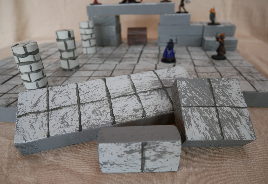 Dungeon Tile D&D Battlemap Dungeon Grid - Etsy.de