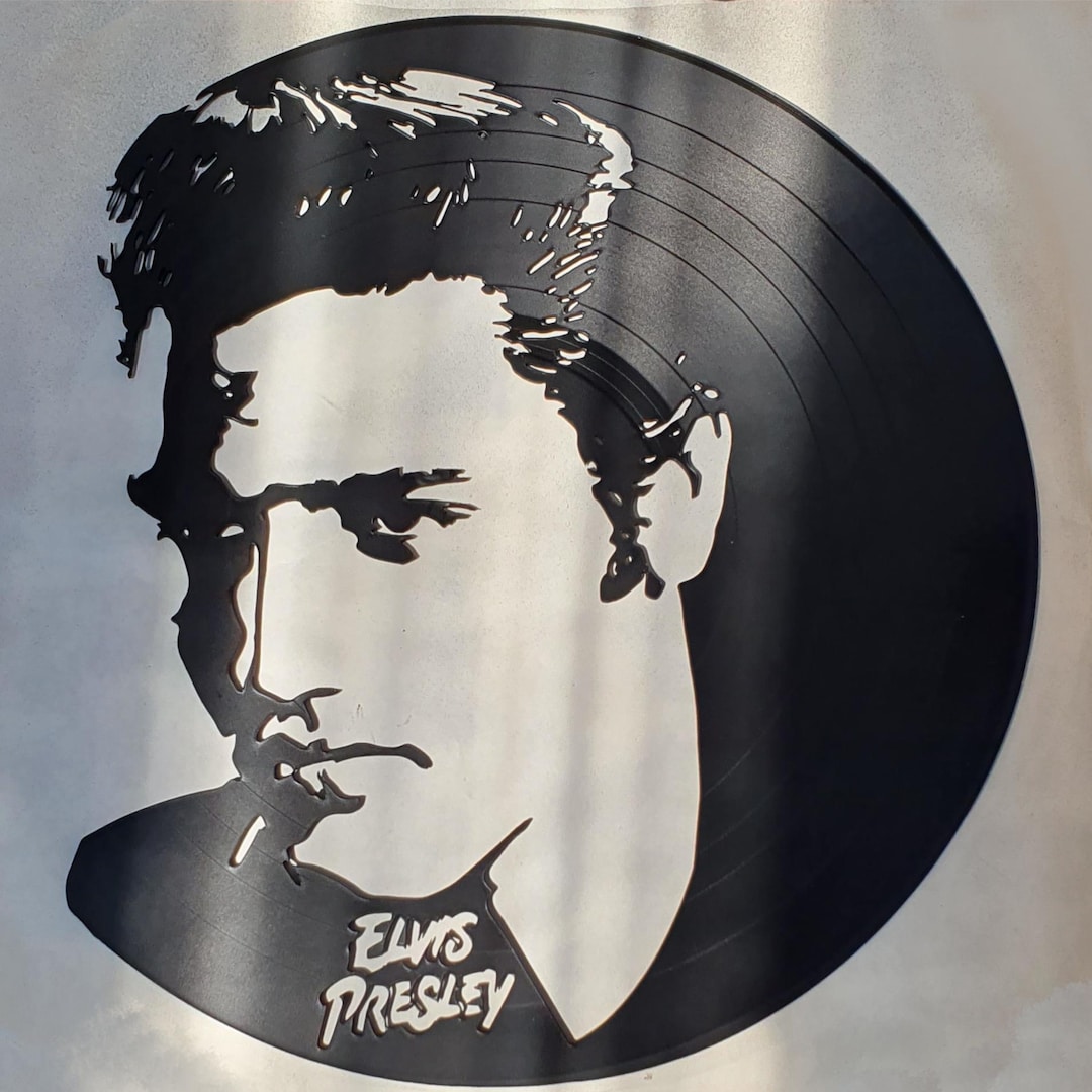 Elvis Presley Laser Cut Vinyl Record - Etsy