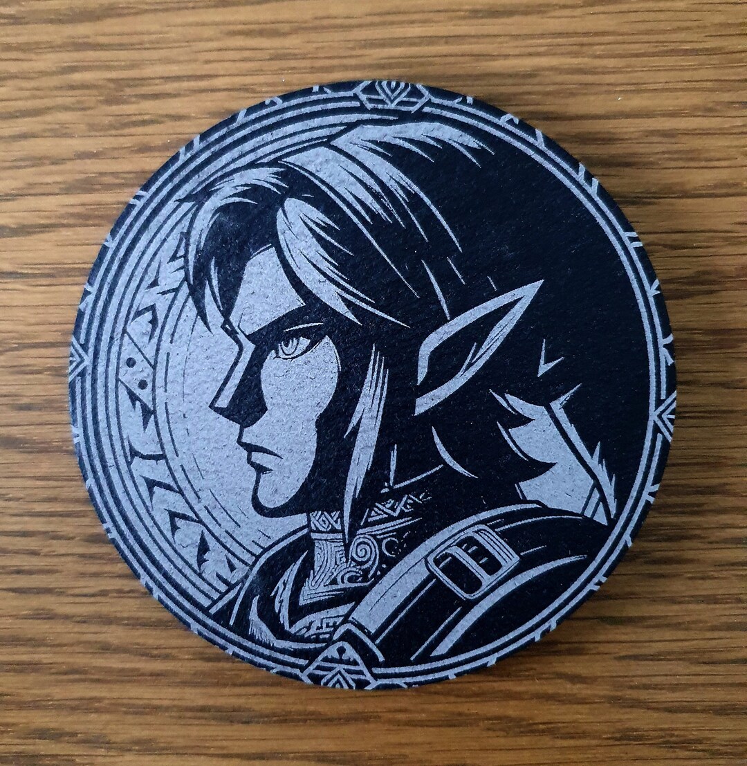 Legend of Zelda - Slate Coasters - Etsy