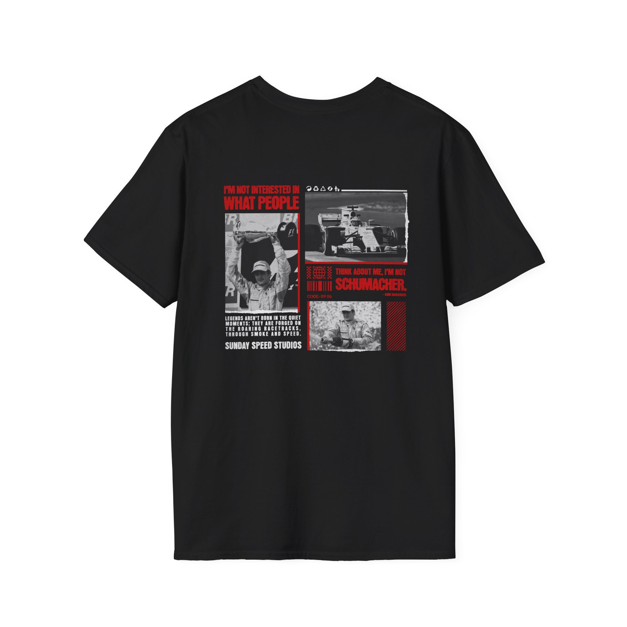 KIMI RAIKKONEN TEE - F1 Legends T-shirt - Etsy