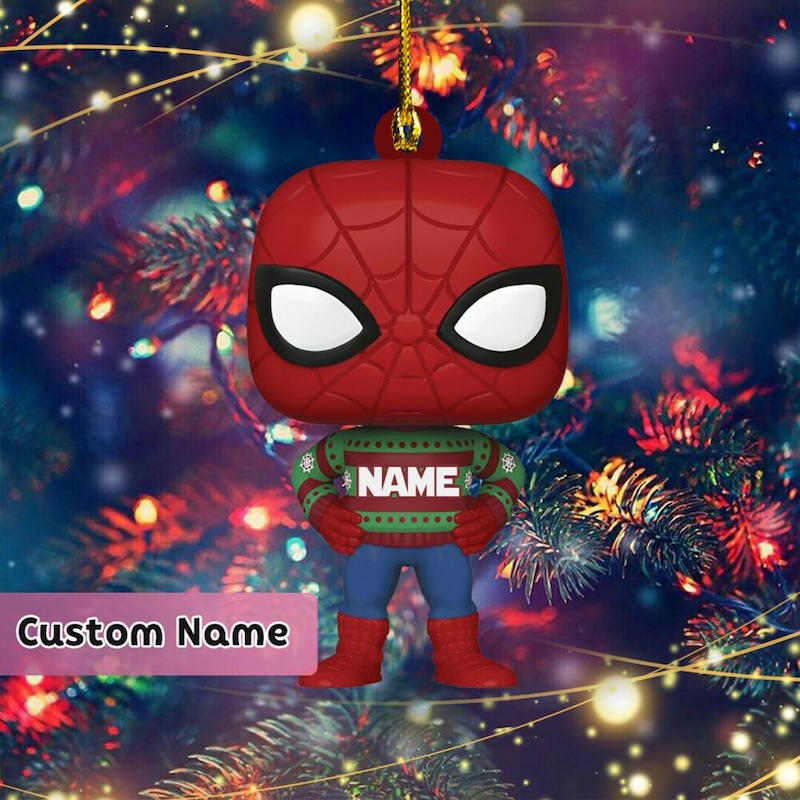 Spiderman Christmas Tree - Etsy