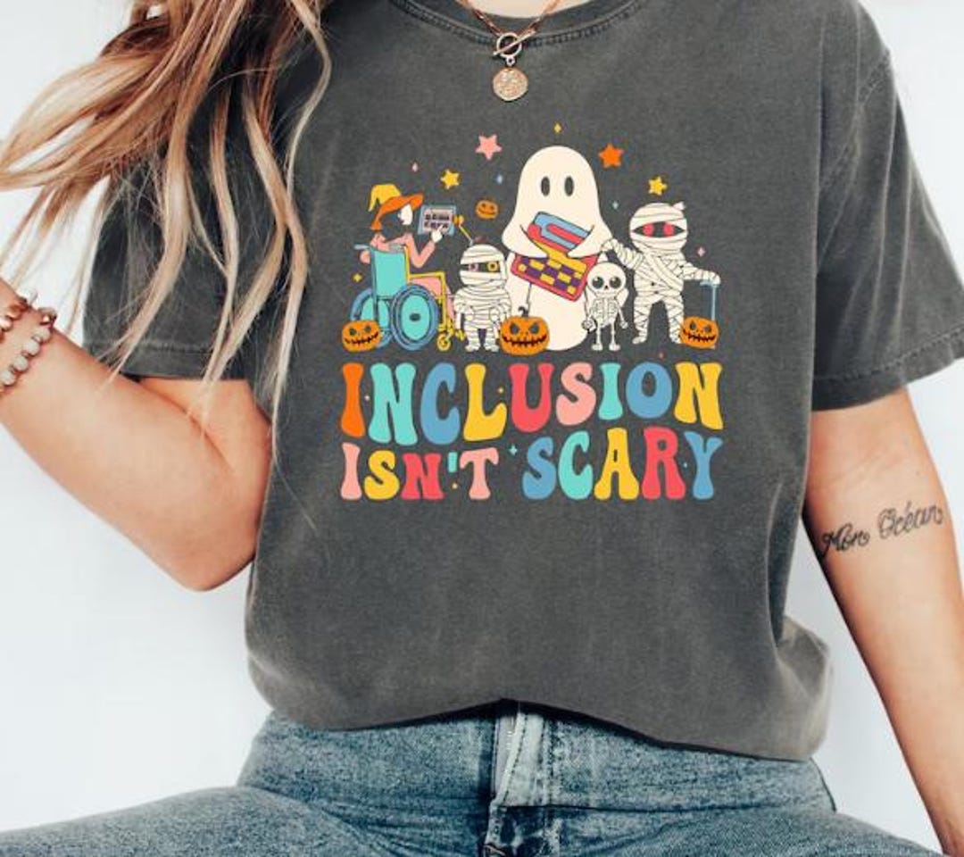 Inclusion Isn't Scary Halloween PNG, SLP Halloween Png Halloween Sped ...