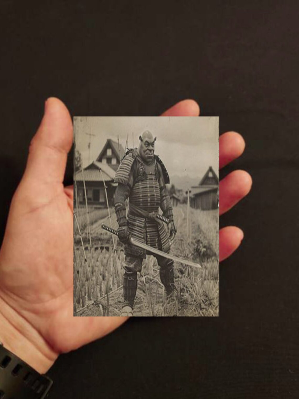 Shrek the Samurai Sticker - Etsy