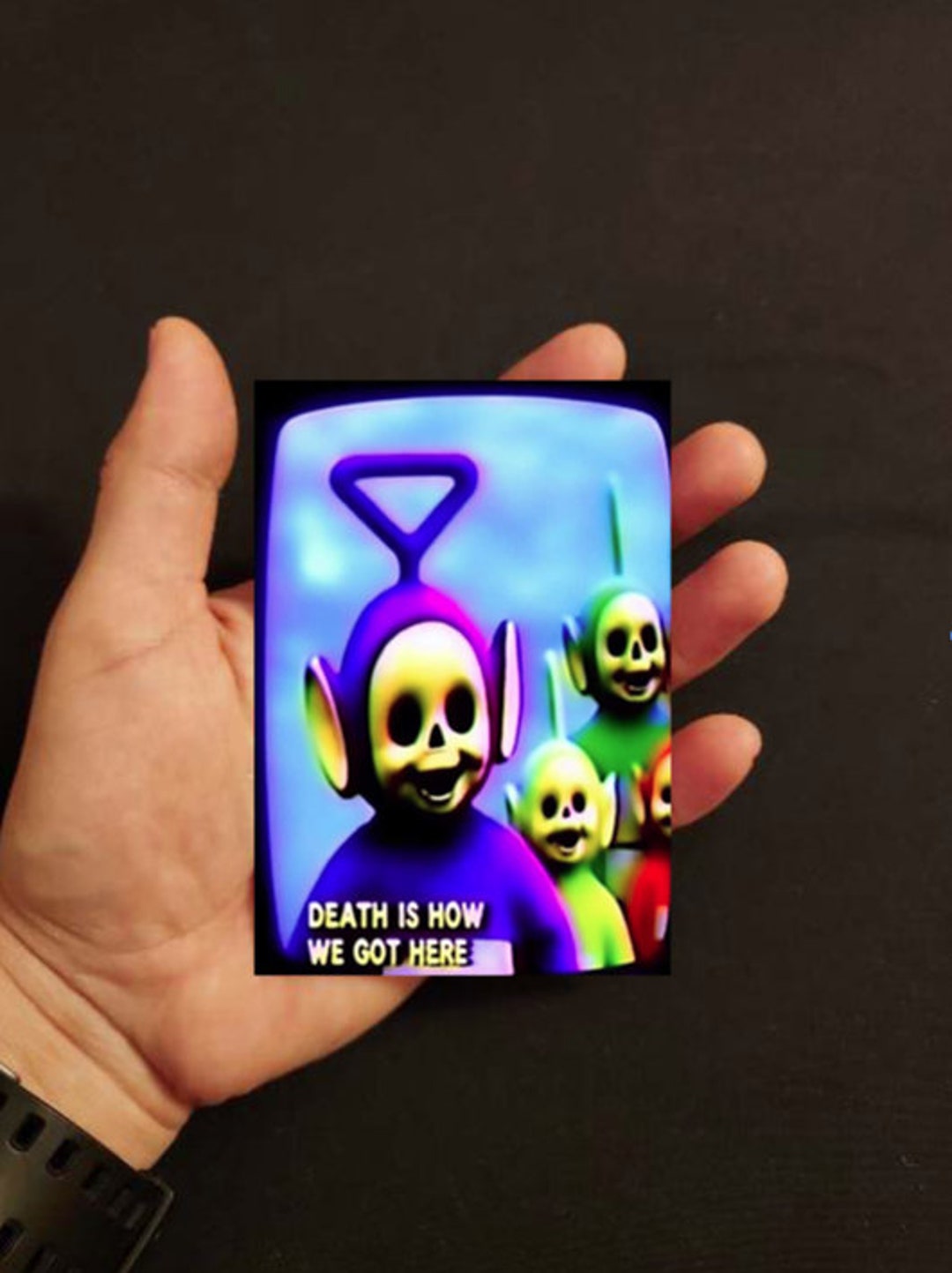 Teletubbies Death is How We Got Here Sticker - Etsy