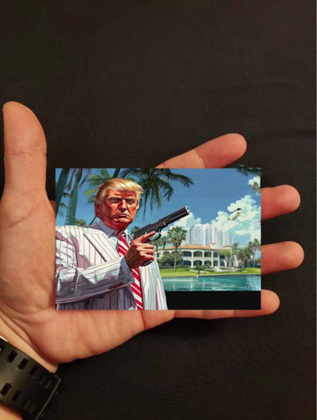 Donald Trump Grand Theft Auto Sticker - Etsy