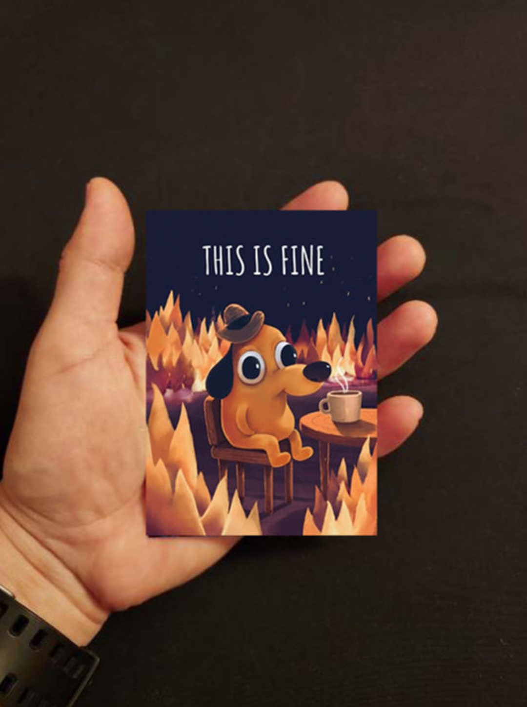 This is Fine Sticker - Etsy