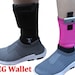 Ankle Wallet Concealed Travel Pouch, Hidden Money Leg Wallet for ...