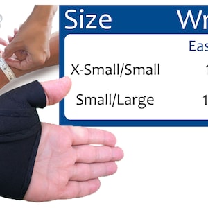 LTG PRO Thumb Brace – Neoprene CMC Splint for Arthritis & Sprain Relief ...