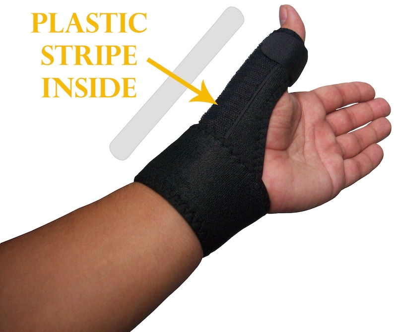 Thumb Wrist Brace Support, Adjustable Neoprene Hand Brace Splint for ...