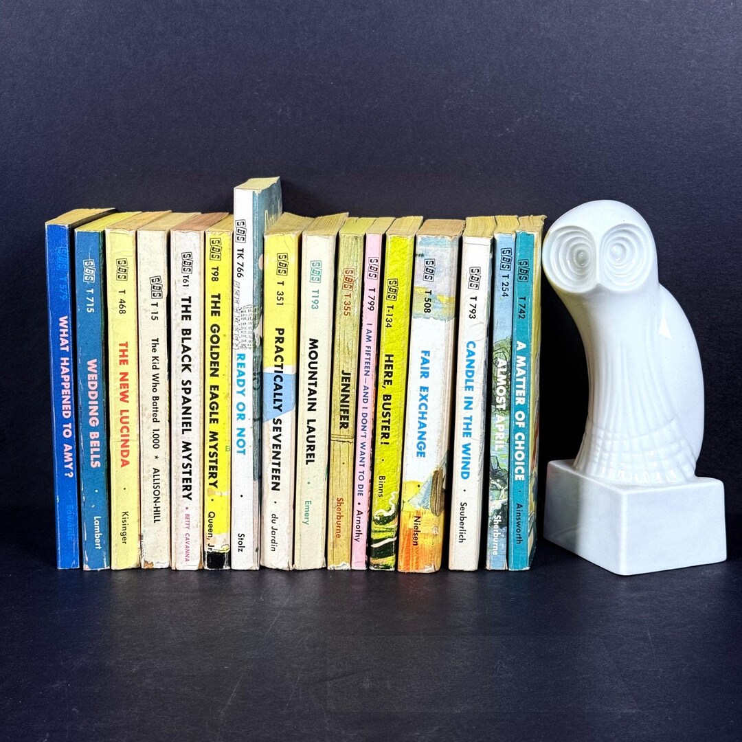 Vintage Scholastic Mid Century Teen Age Book Club 16 TAB 1st Editions Early Printings 1961-1966 ...