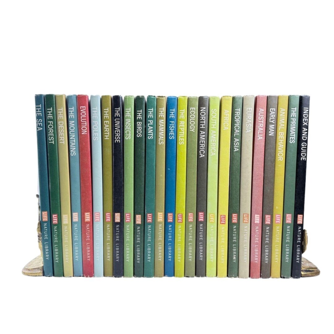 Nature Library 1960s Time Life Complete 25 Volume Set Includes Index ...