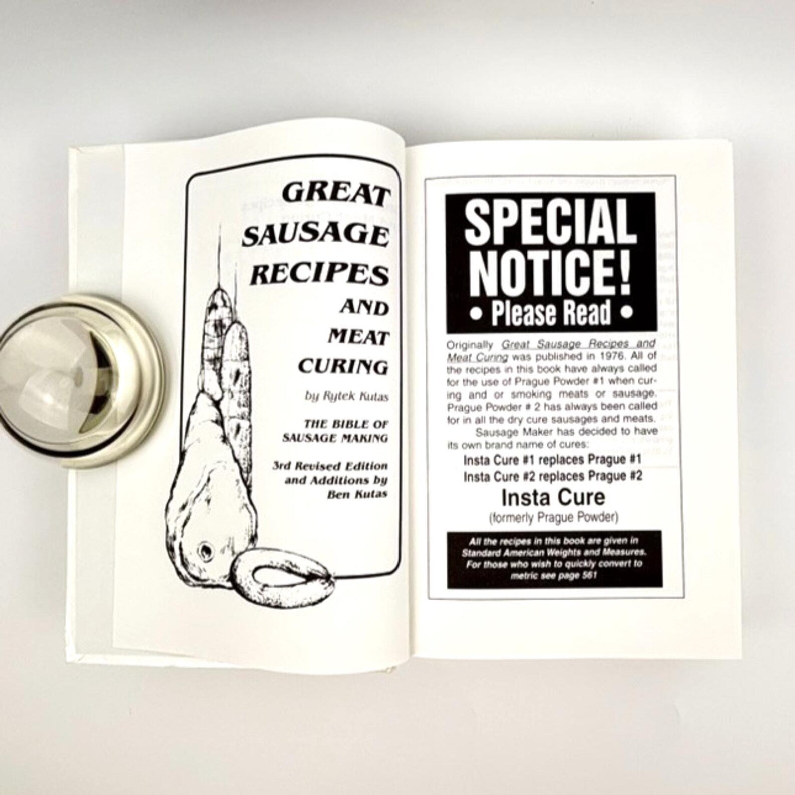 Great Sausage Recipes and Meat Curing Rytek Kutas 1999 3rd Revised ...