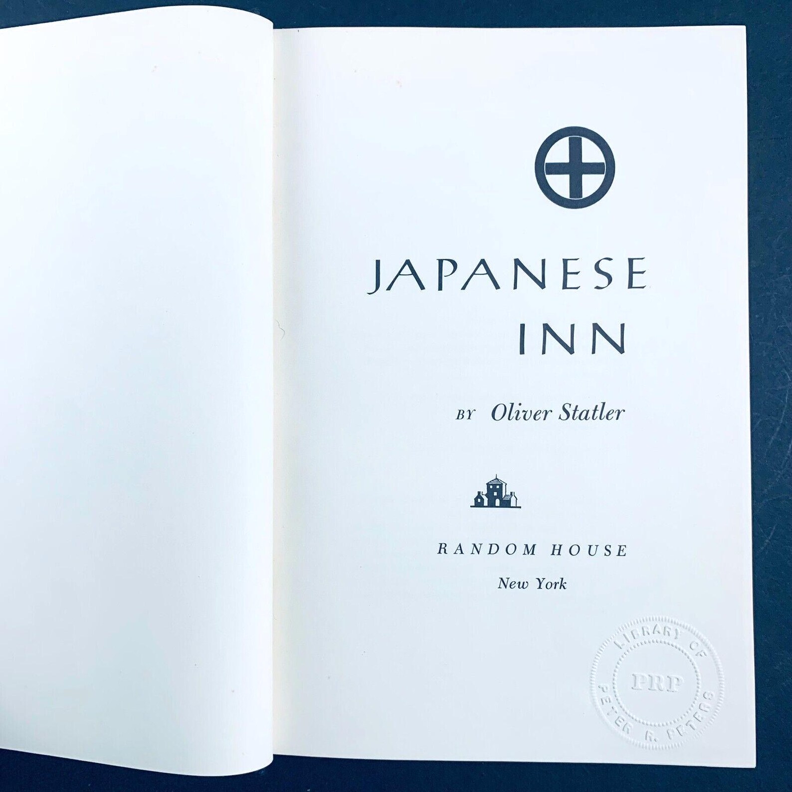 The Japanese Inn ~ A Reconstruction of the Past ~ Oliver Statler 1961 ...