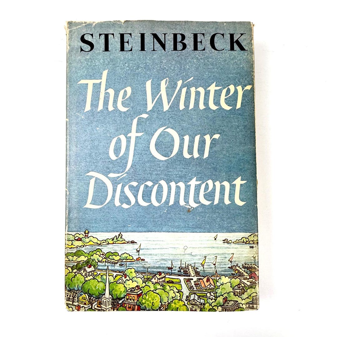 The Winter of Our Discontent by Nobel Laureate John Steinbeck Hardcover ...
