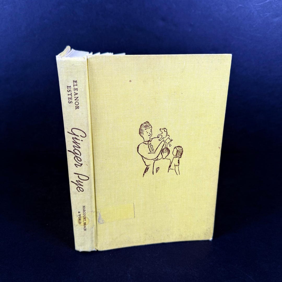 Ginger Pye by Eleanor Estes 1951 Newbery Medal Award Winning First ...