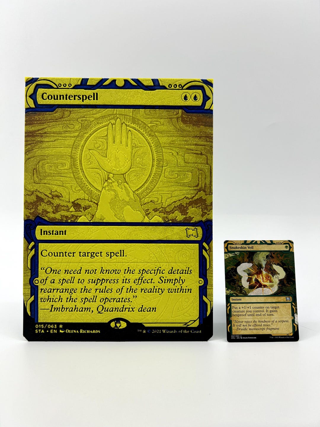 MTG Counterspell Textured Wall Art | 3D Printed | Magic: the Gathering ...