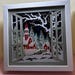 Wintery Church Shadow Box - Etsy