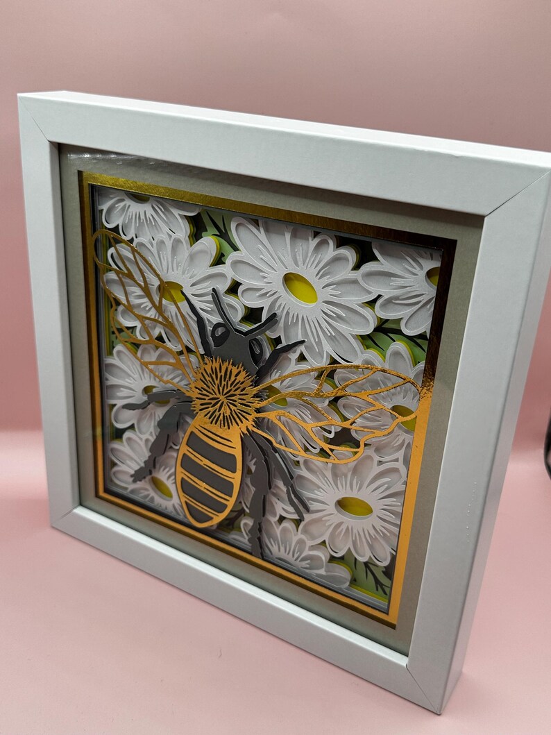 Bee Shadow Box - Etsy