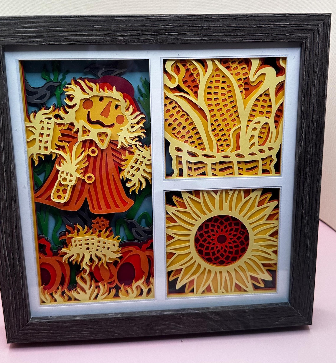 Scarecrow Shadow Box - Etsy