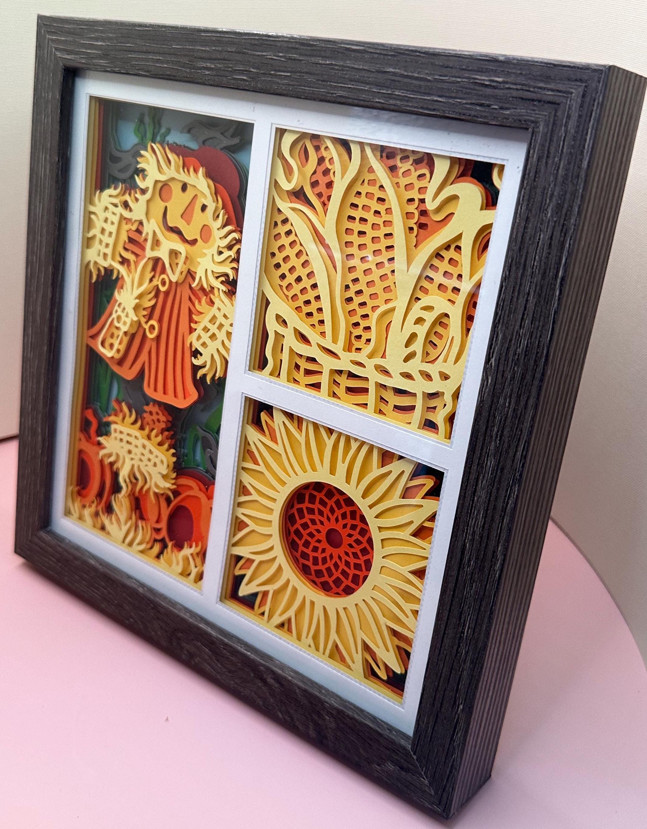 Scarecrow Shadow Box - Etsy