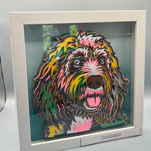 Cockapoo Shadow Box - Etsy