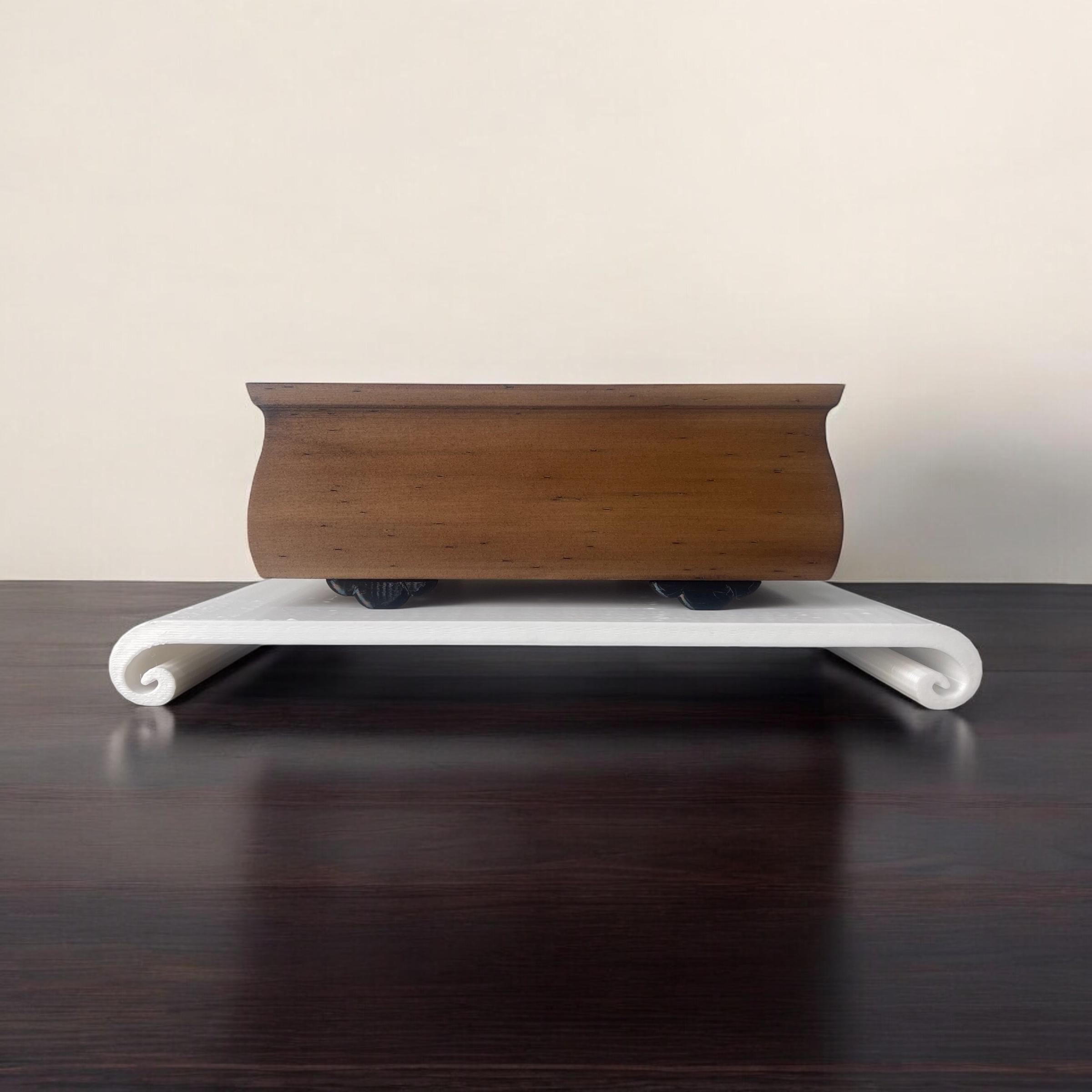 The Scroll Plastic Japanese Bonsai Display Stand - Etsy