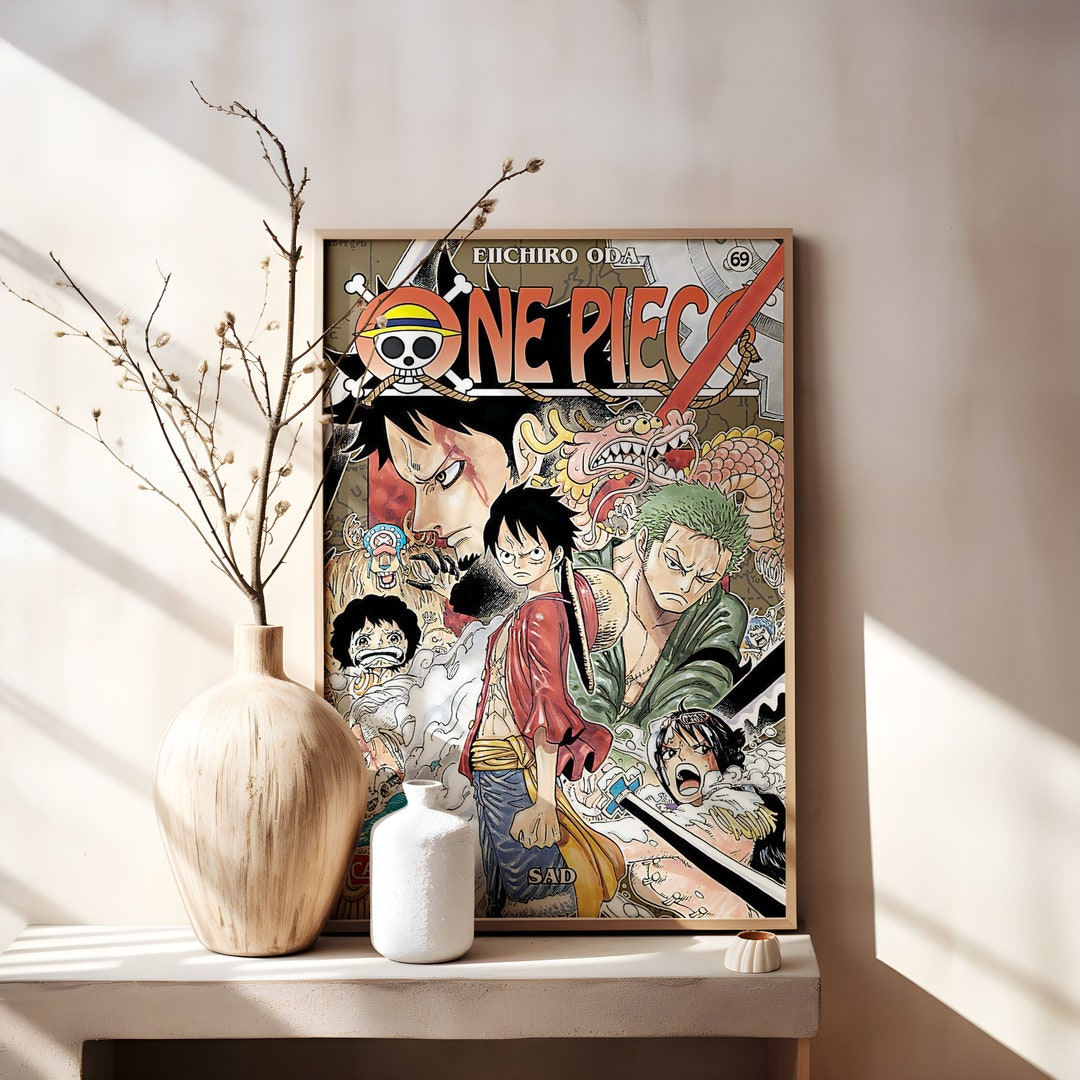 One Piece Poster, Poster OP Sur Toile, One Piece Wall Art, Luffy Poster ...