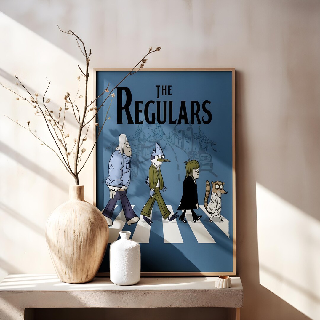 Regular Show the Beatles Poster, Regular Show Poster, Regular Show ...