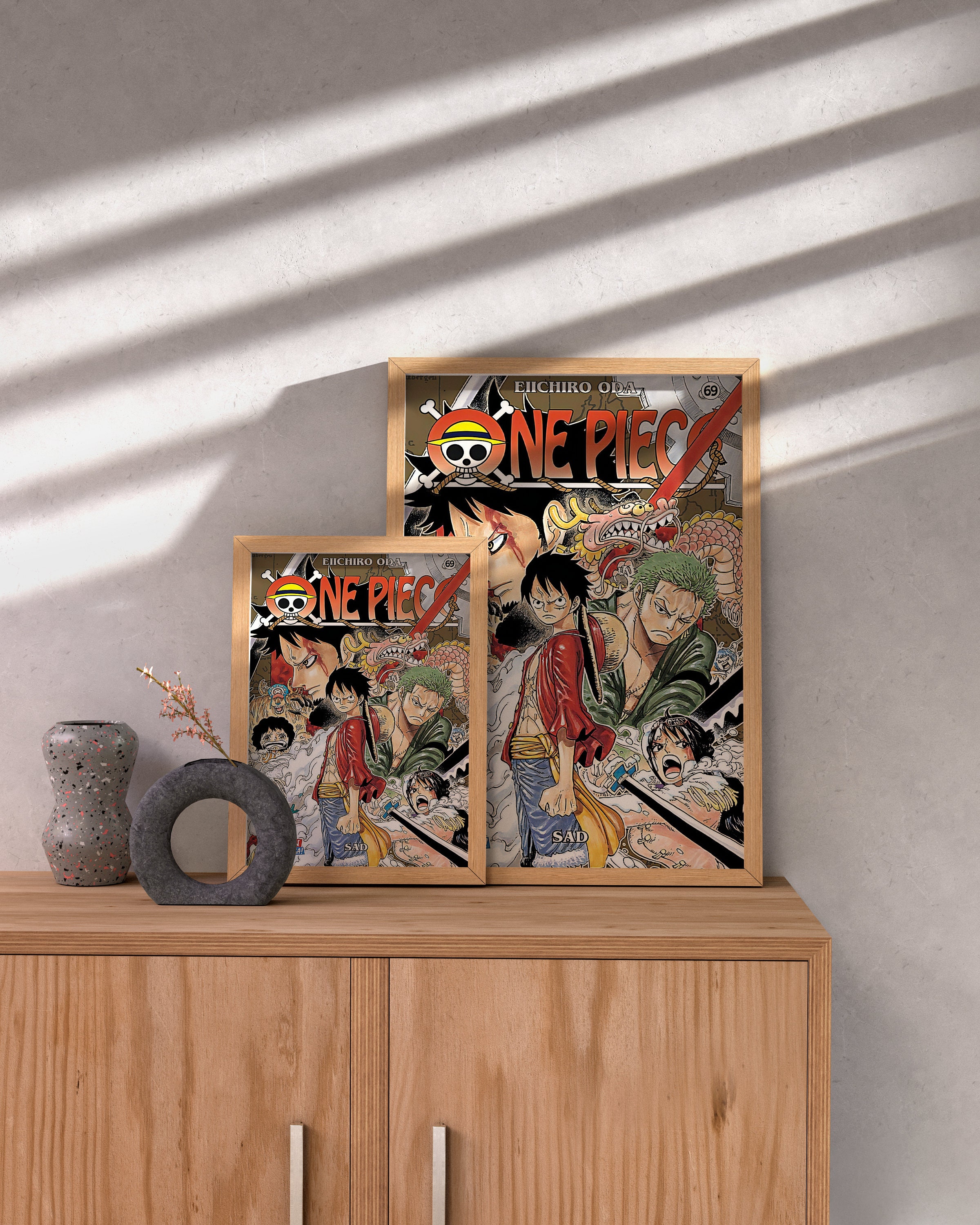 One Piece Poster, Poster OP Sur Toile, One Piece Wall Art, Luffy Poster ...