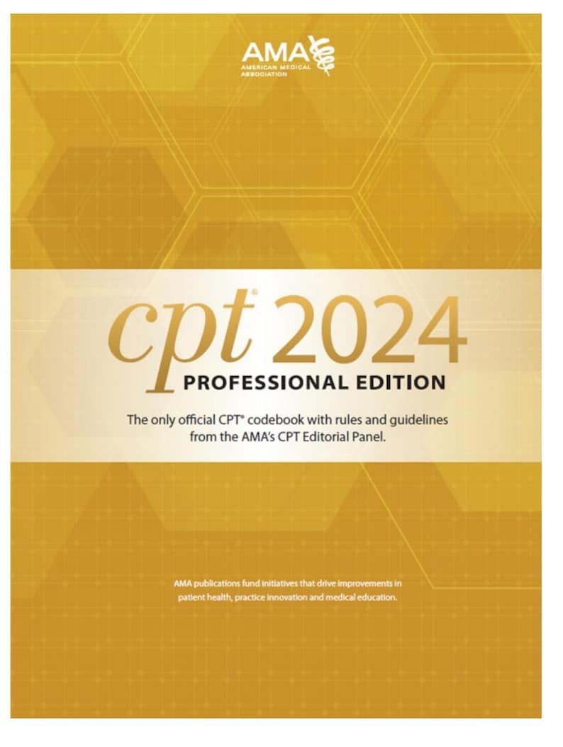 AMA CPT 2024 Professional Edition - Digital Version - Etsy