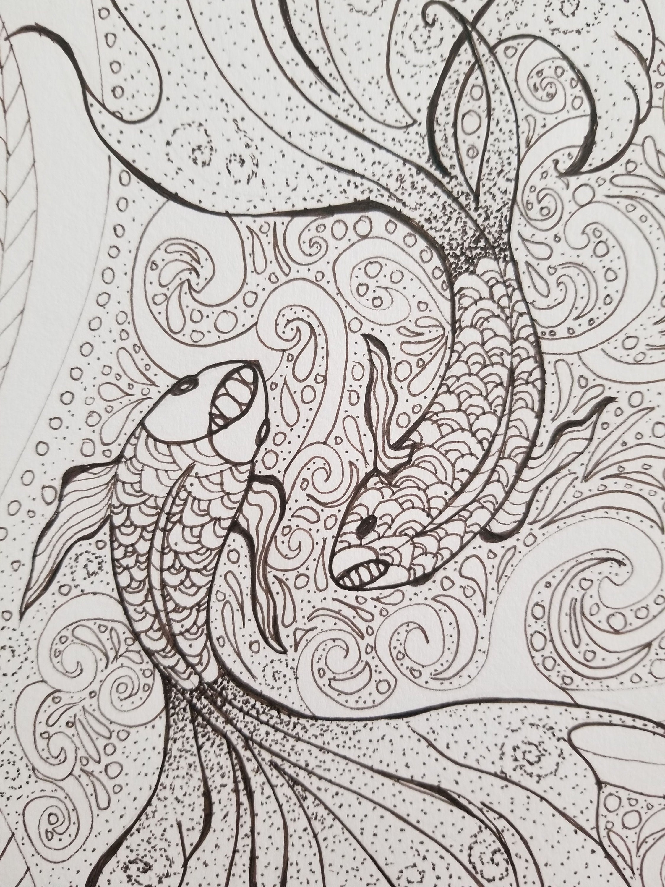 Coi Fish - Etsy
