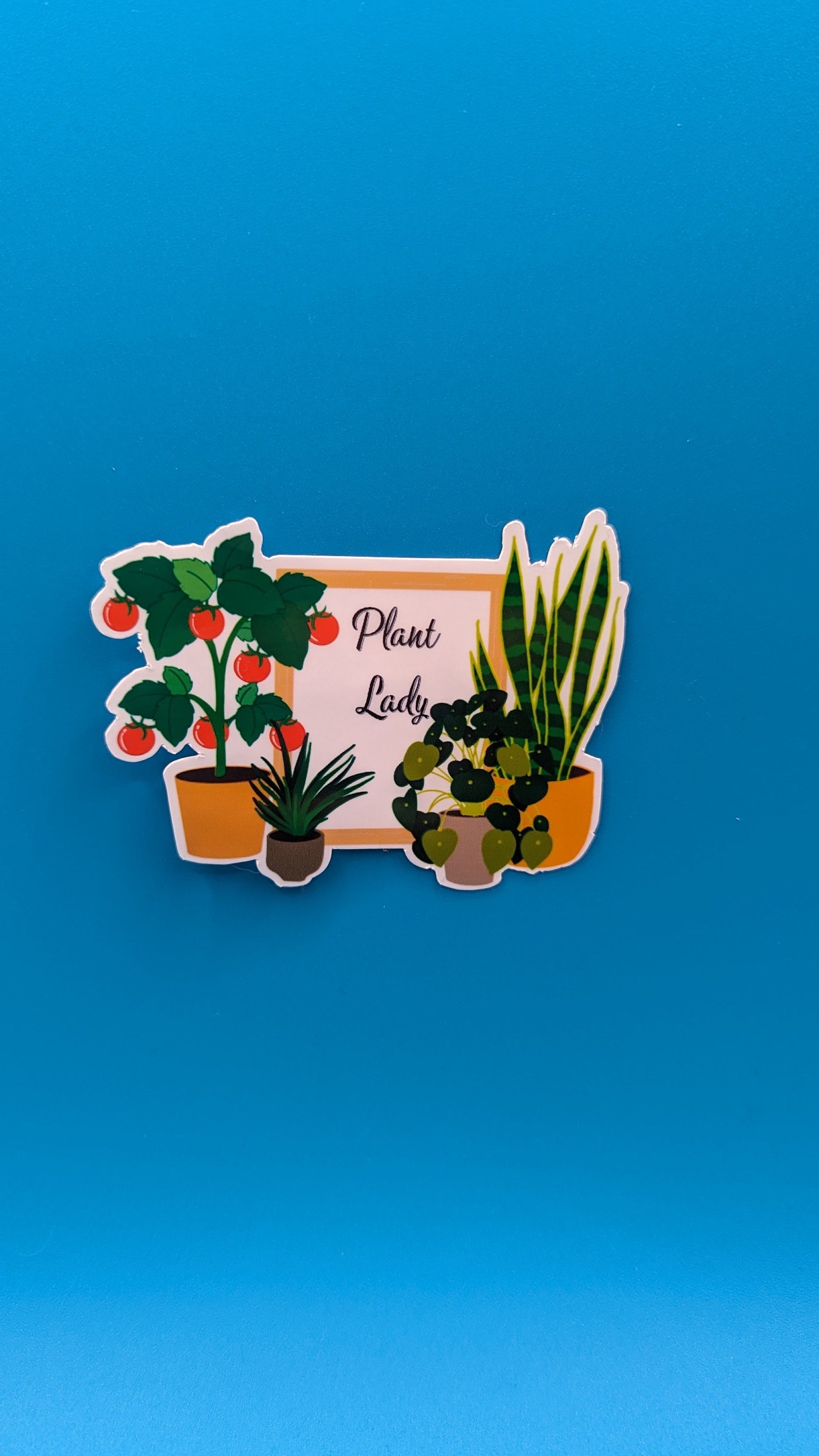 Plant Lady Gardener Sticker - Etsy