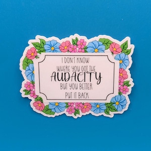 Sticker Audacity Put It Back - Etsy