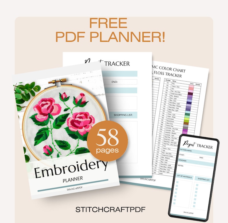 Purple Hummingbird Floral Embroidery Pattern (digital File) - Etsy