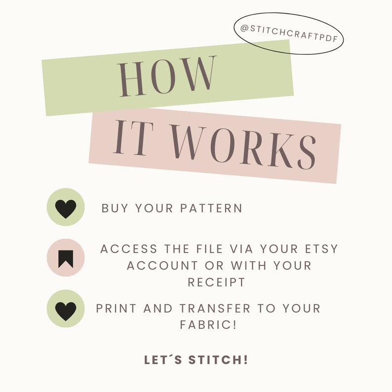 Ladybug Flowers Embroidery Pattern, Hand Stitch Needlepoint (PDF ...