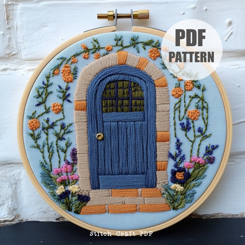 House Embroidery - Etsy