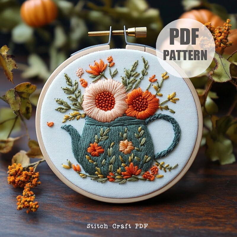 Daisy Tea Pot - Etsy